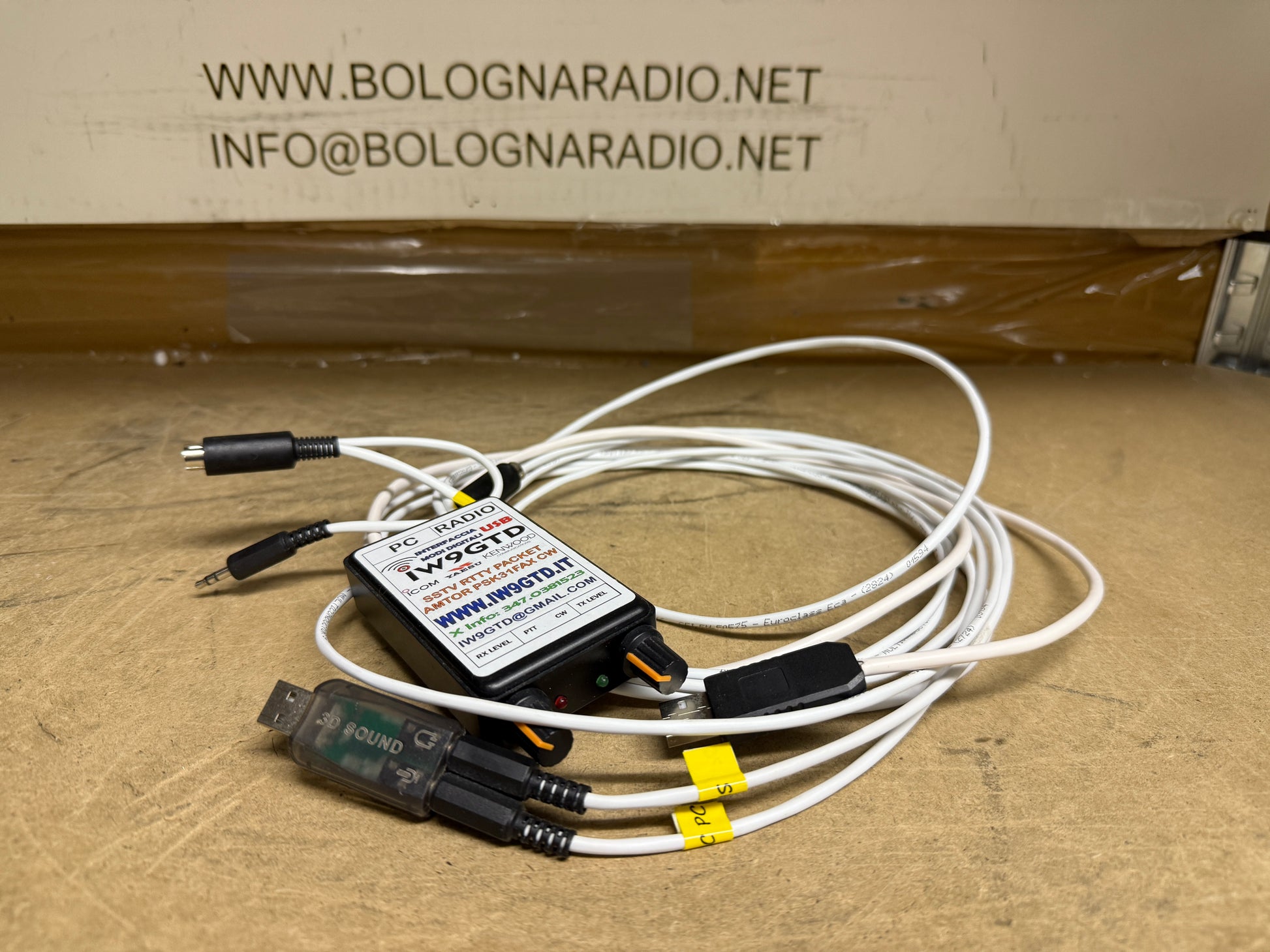 Interfaccia modi di Digitali AFSK + CAT + CW per yaesu ft 817 - 818 ...